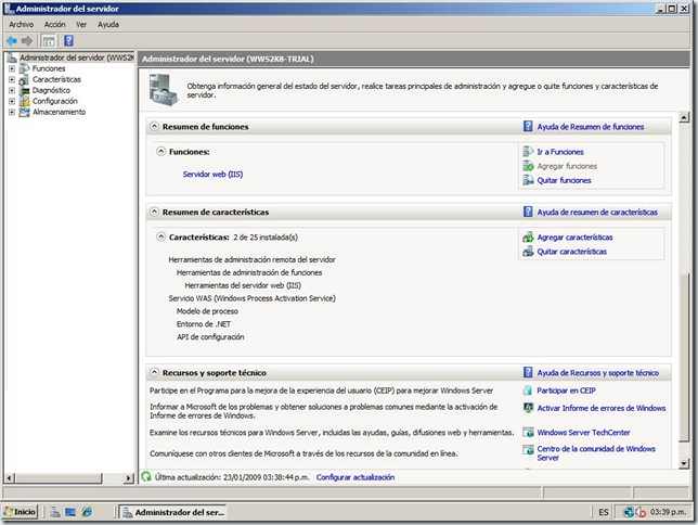 Tutorial Administrar IIS7 de forma remota – alukard999