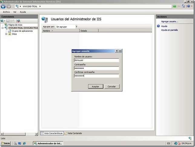 Tutorial Administrar IIS7 de forma remota – alukard999